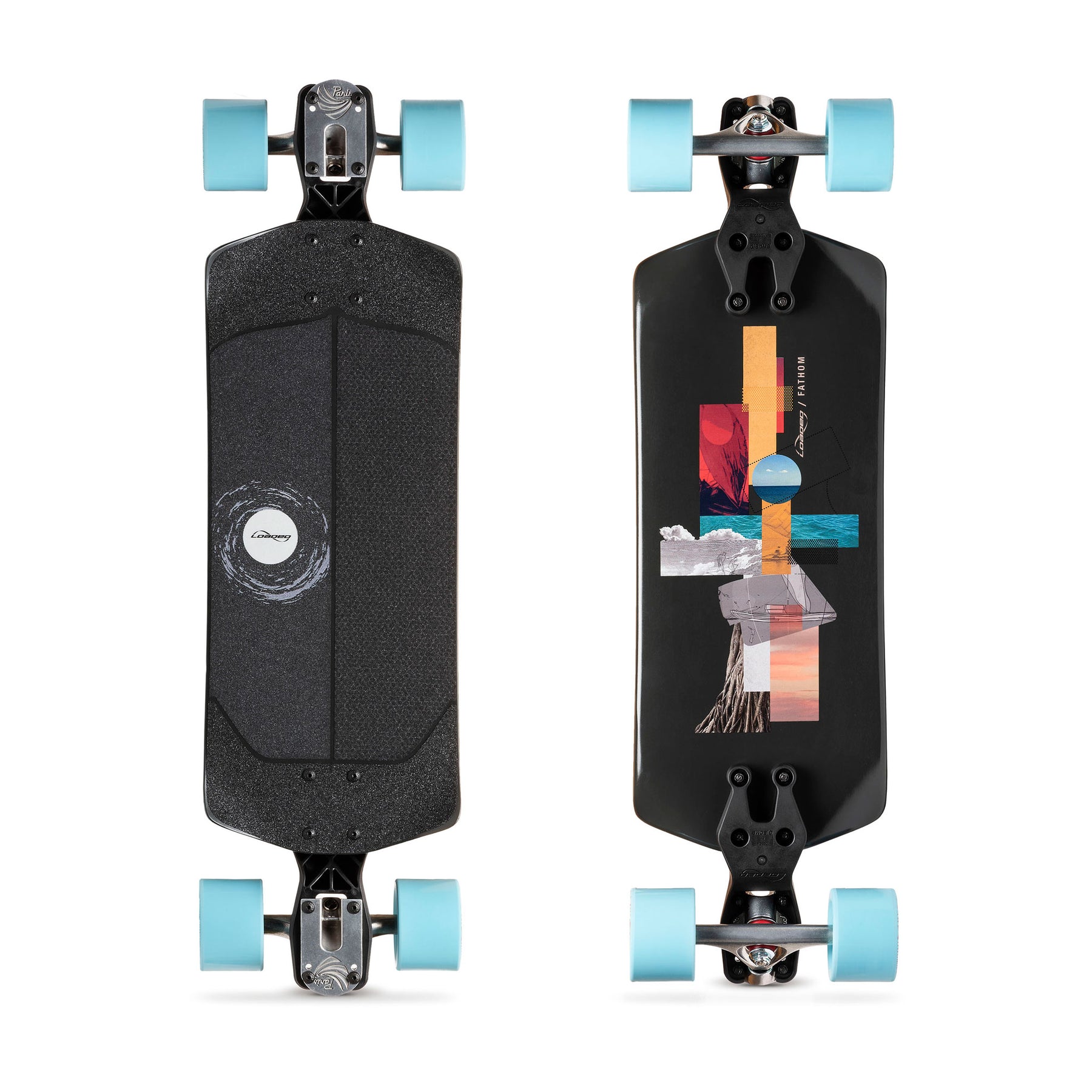 Fathom | Distance and Commuting Longboard Skateboard Loaded – Loaded Boards