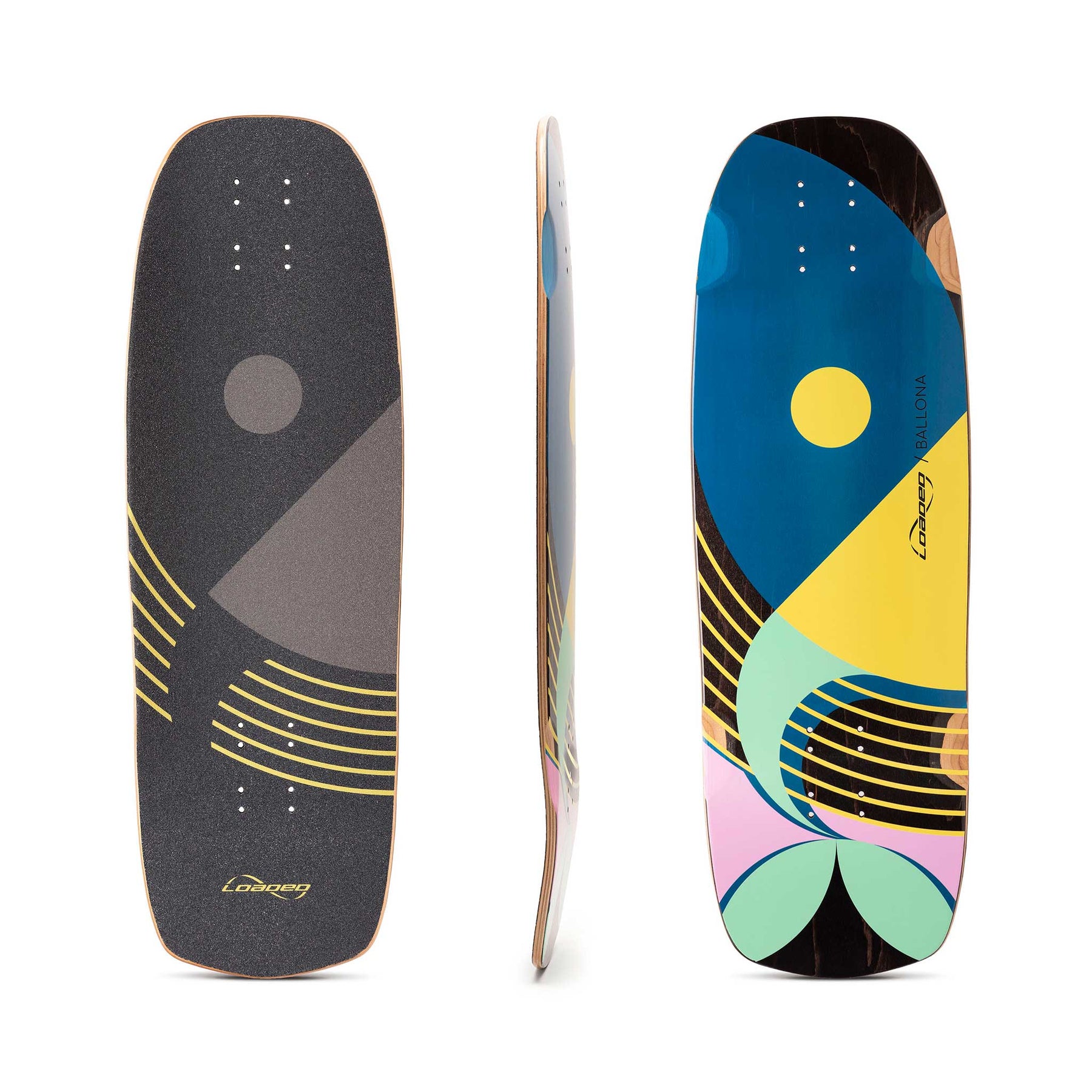 Loaded Ballona Deck | Mini Cruiser Freestyle Longboard Skateboard ...