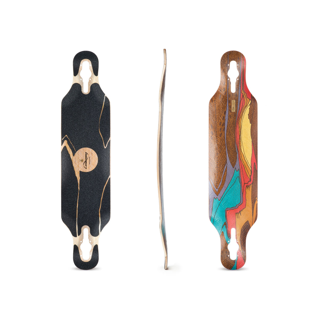 Icarus | Drop-Through Carving Longboard Skateboard | Loaded Boards